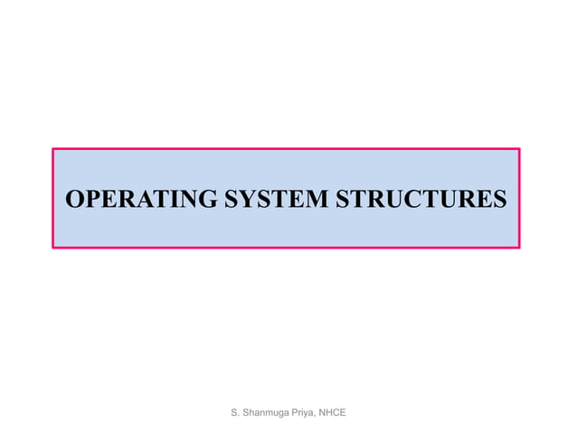 OPERATING SYSTEMS - INTRODUCTION | PPT