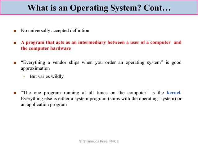 OPERATING SYSTEMS - INTRODUCTION | PPT