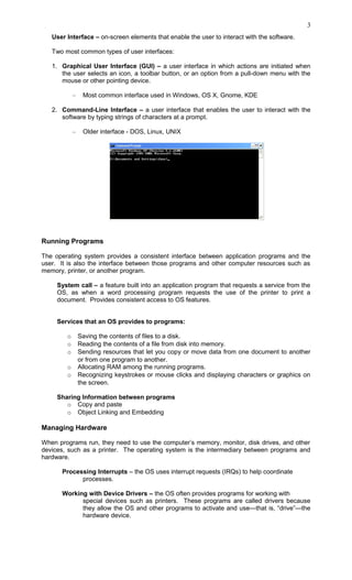 Operating Systems | DOC