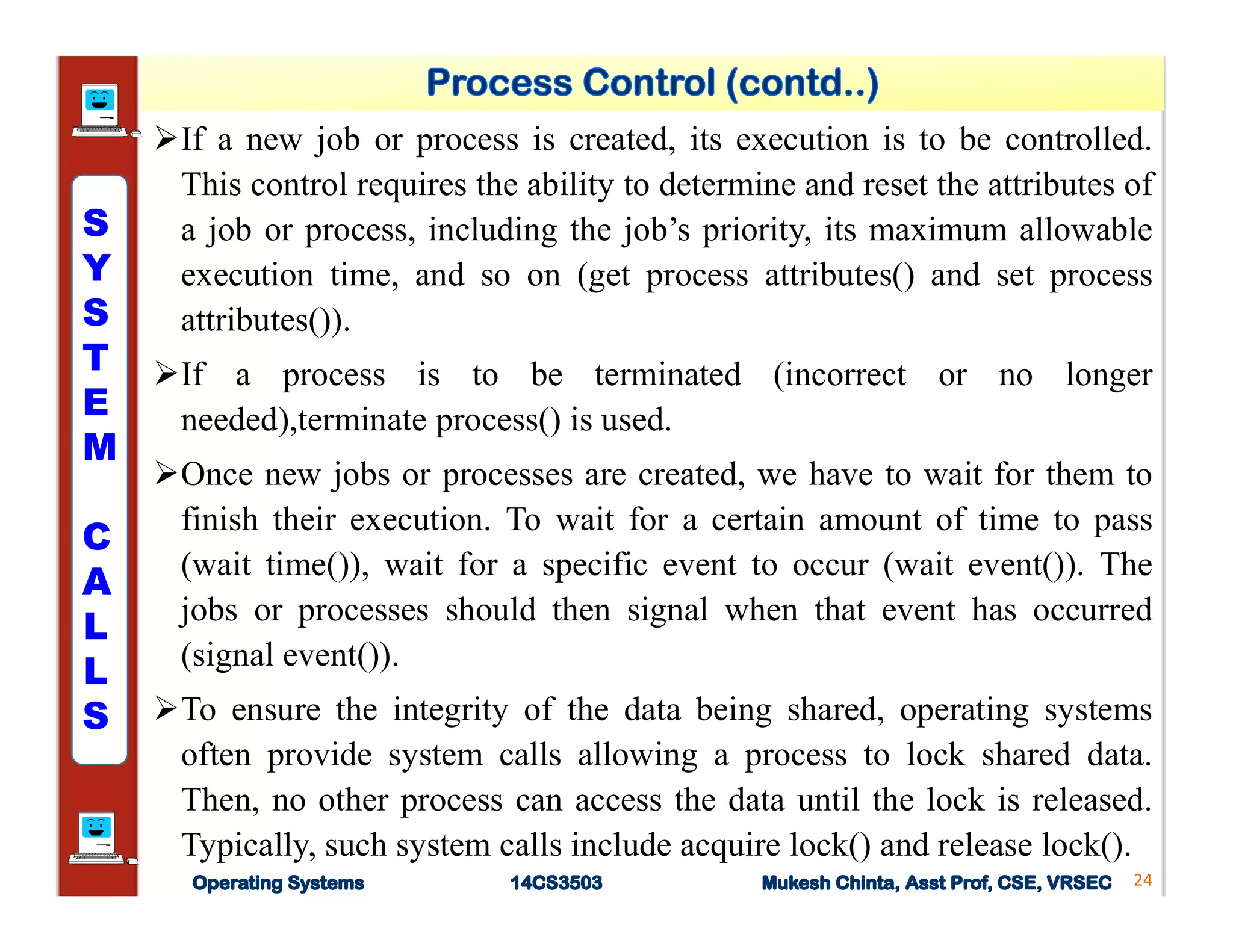 Operating Systems System Structures Ppt Free Download