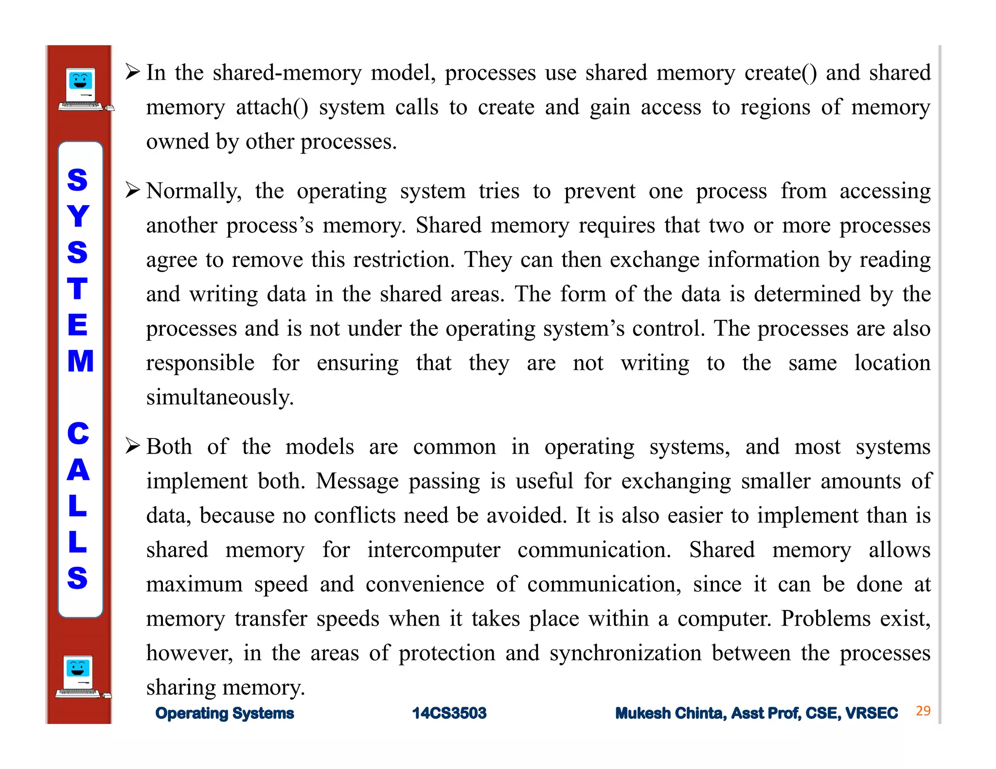 Operating systems system structures | PDF