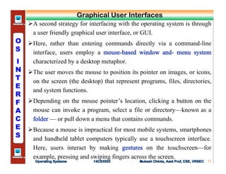 Operating systems system structures | PDF