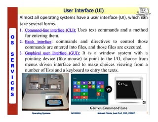 Operating systems system structures | PDF