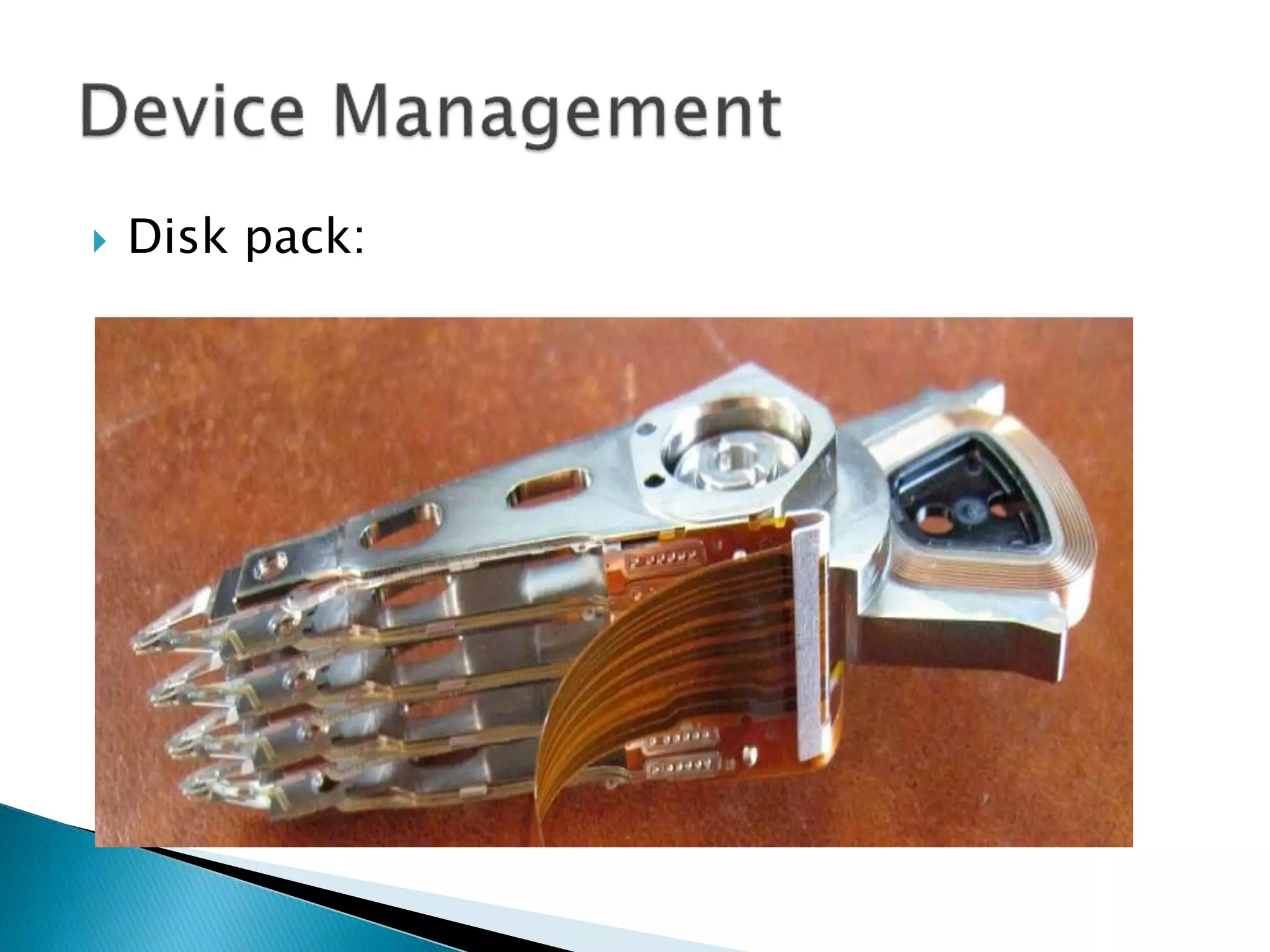 Operating Systems: Device Management | PPTX