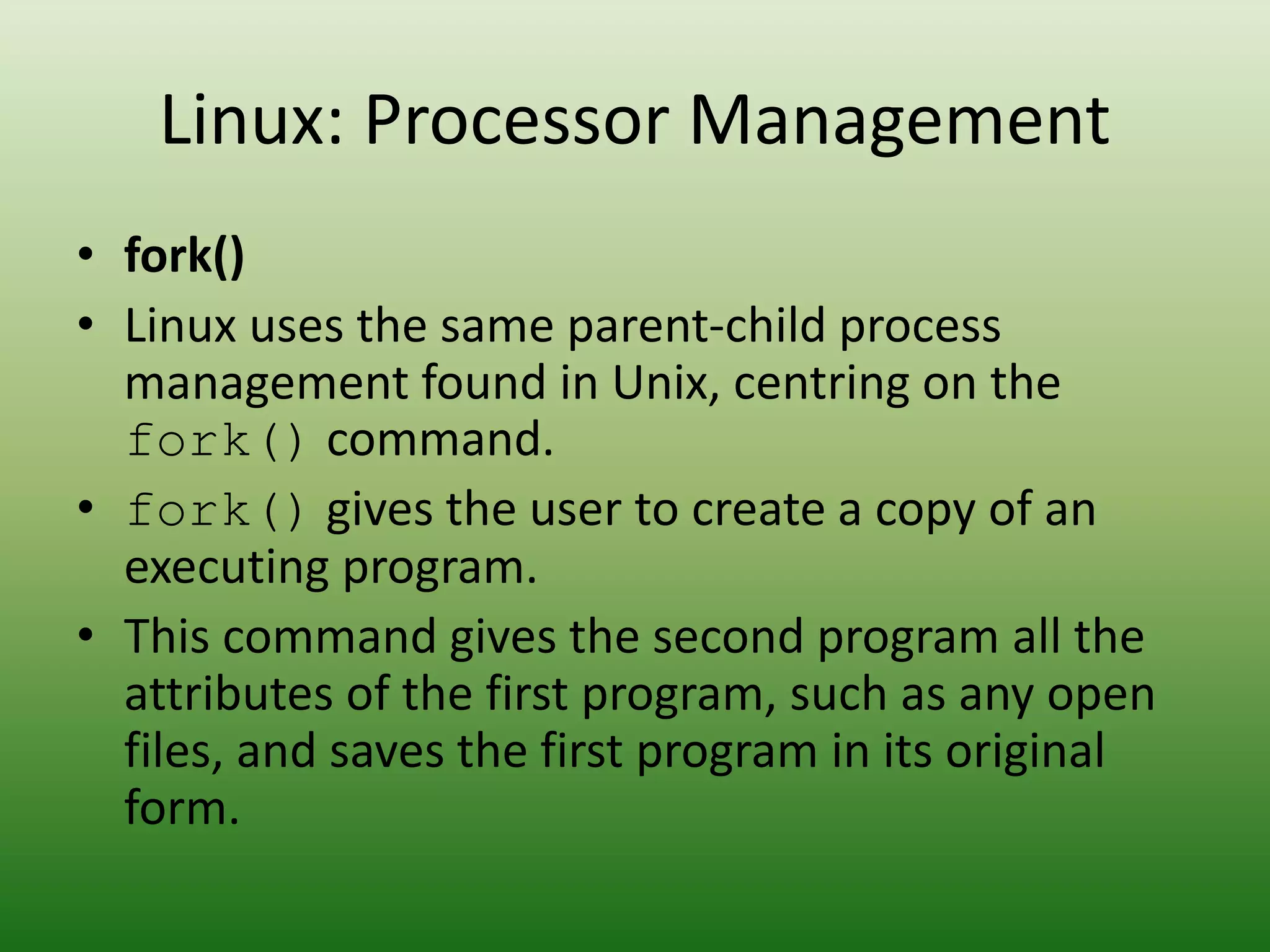 Operating Systems Linux In Detail Ppt