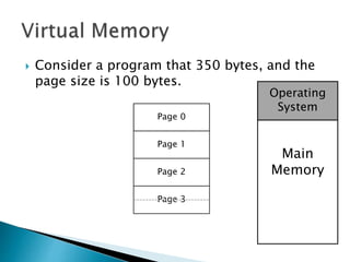 Operating Systems: Virtual Memory | PPTX