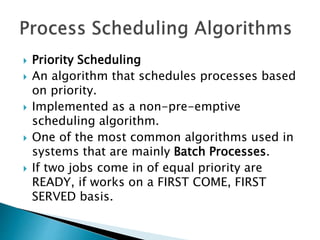 Operating Systems - Processor Management | PPT