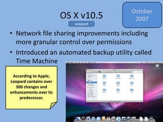 A History of Mac OS | PPTX