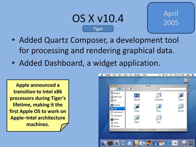 A History of Mac OS | PPT