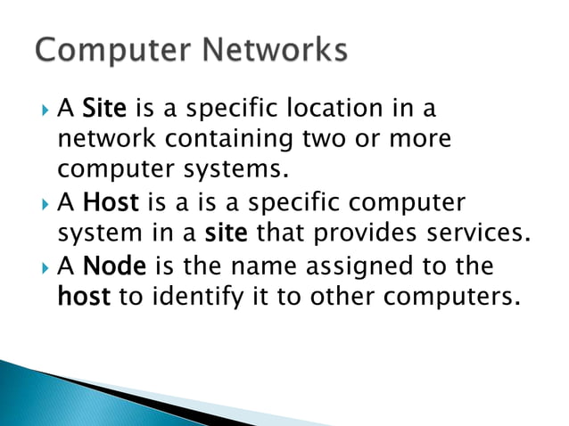 Operating Systems: Network Management | PPT