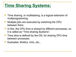 Operating Systems Presentation | PPT
