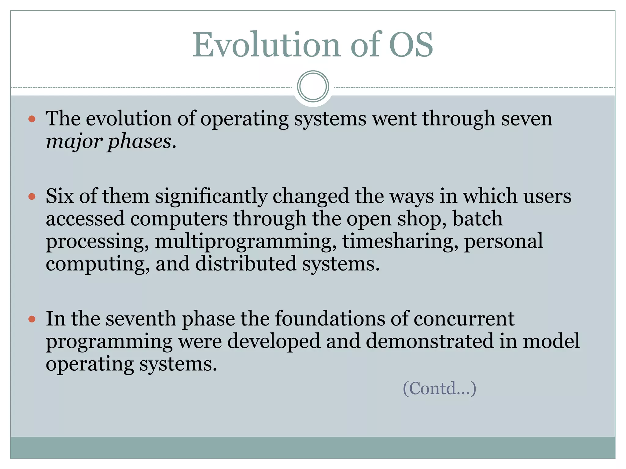 Operating systems | PPT