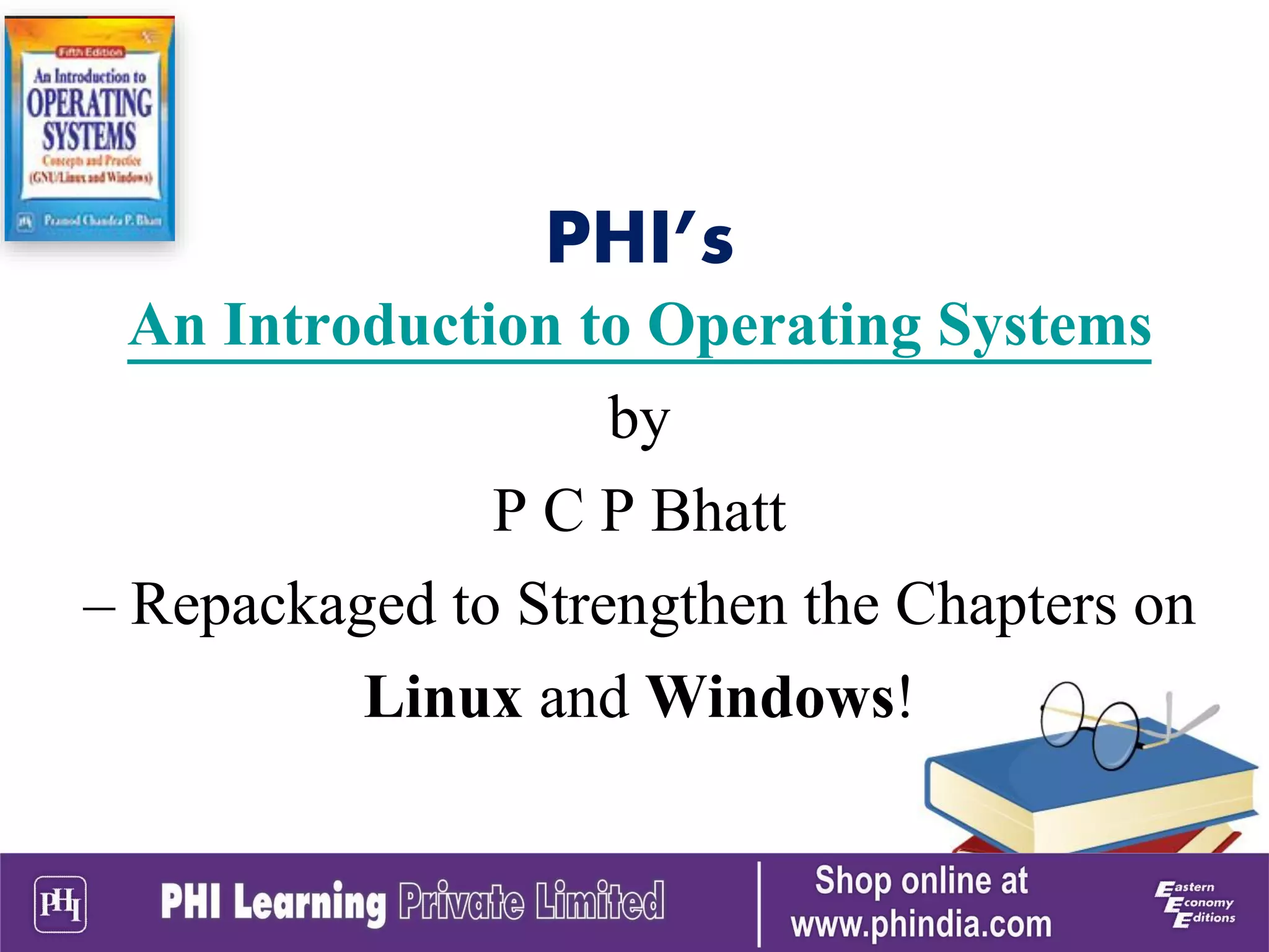 An Introduction To Operating Systems Ppt