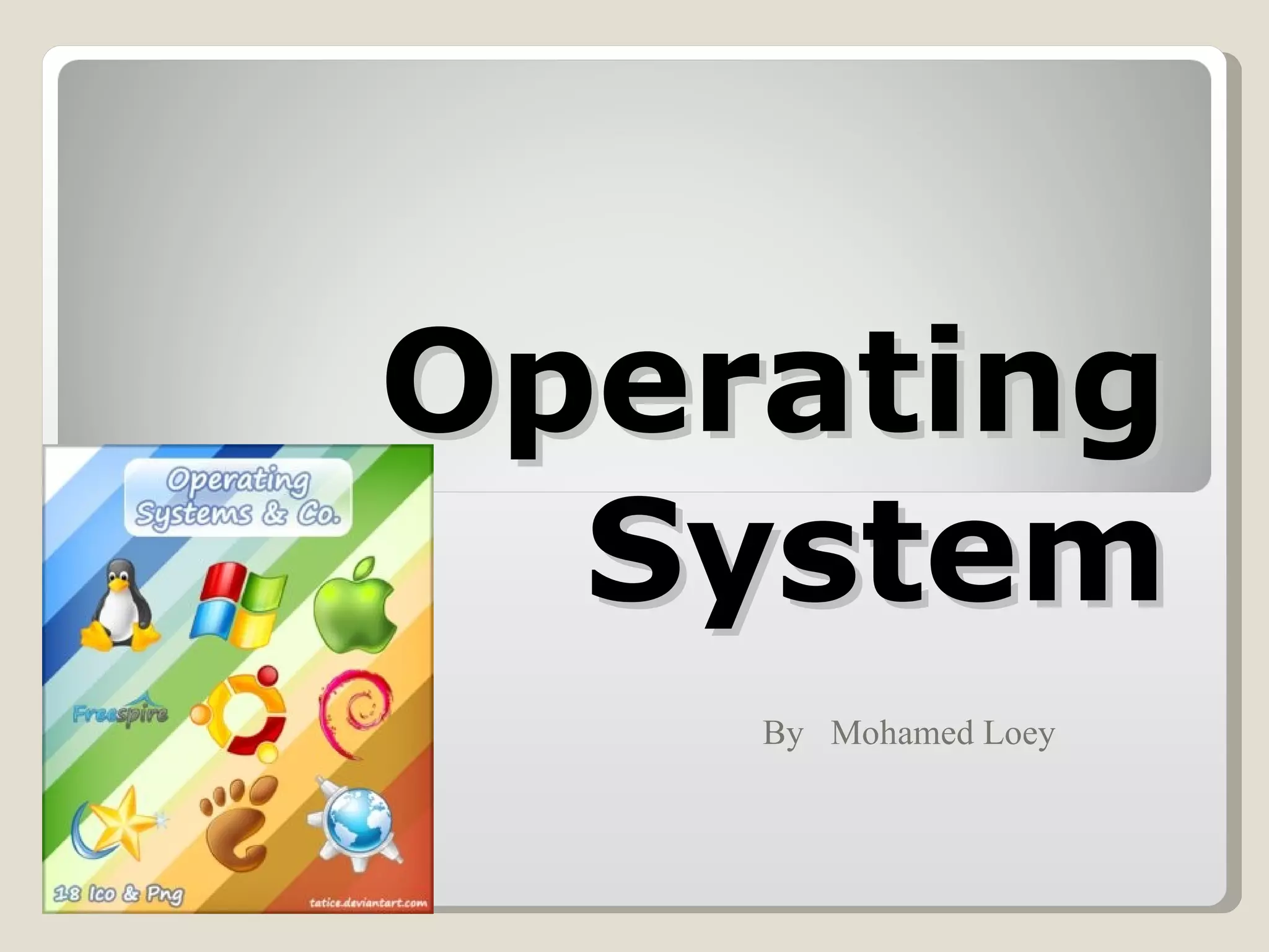 Operatingsystems 5grade | PPT