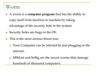 Operating systems and computer security | PPT