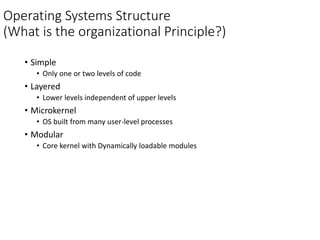 Operating system components | PPTX | Operating Systems | Computer ...