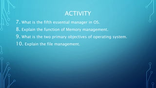 The Fundamentals of Operating Systems .pptx