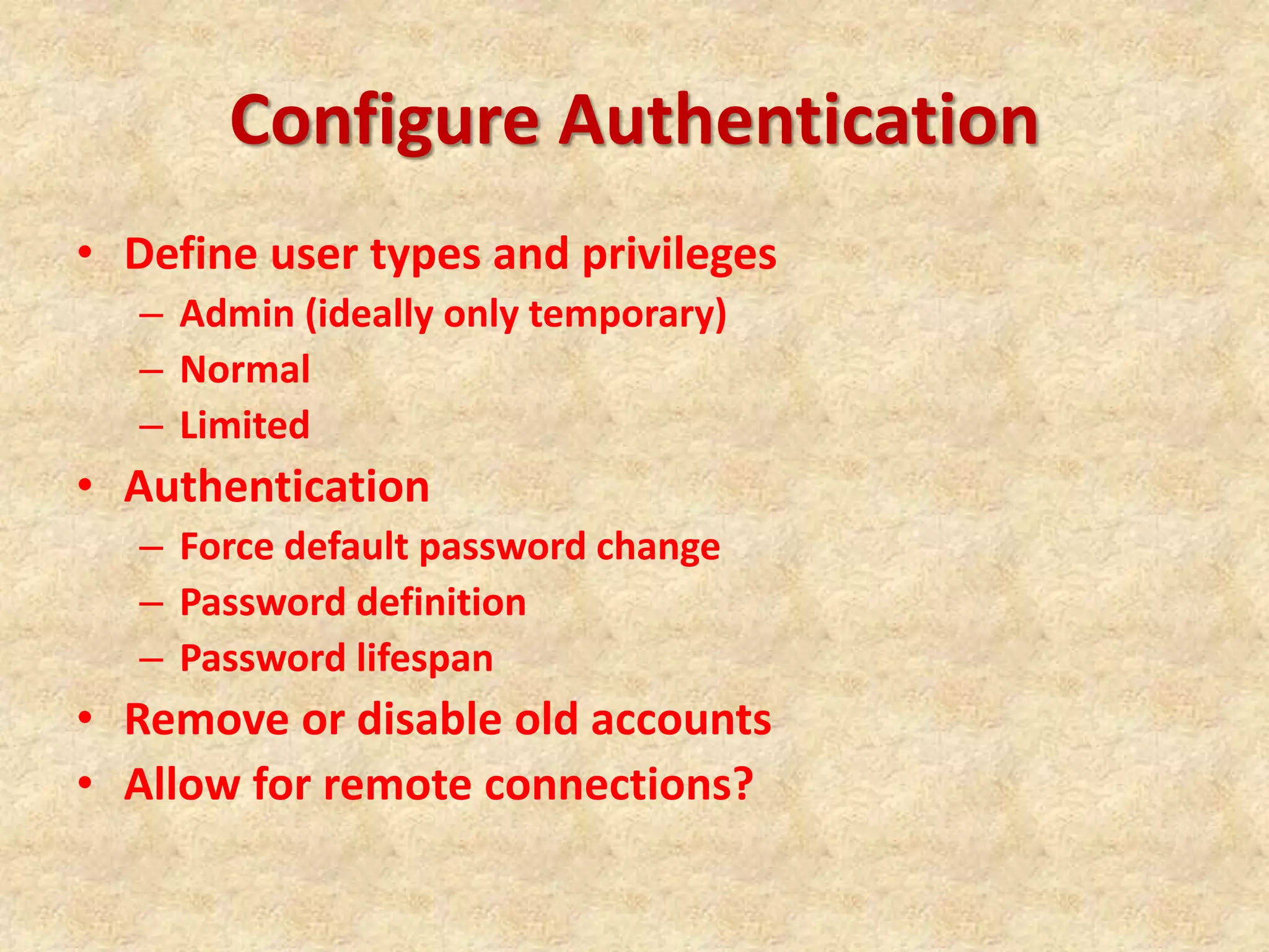 Operating system security | PPTX