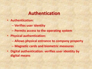 Operating system security | PPTX