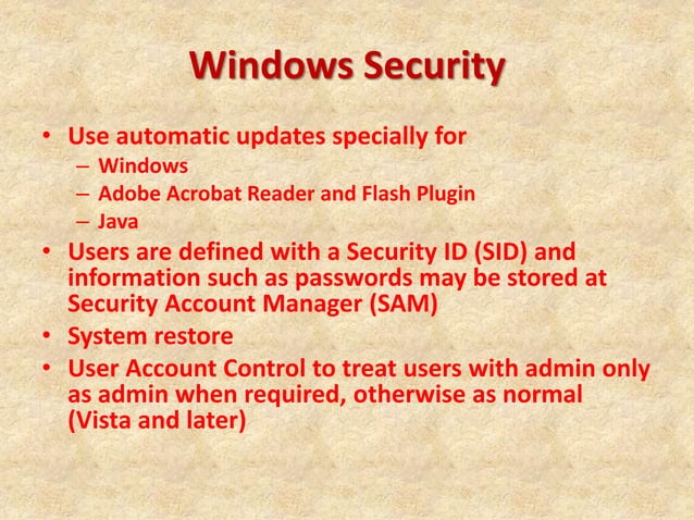 Operating System Security Pptx Operating Systems Computer Software And Applications