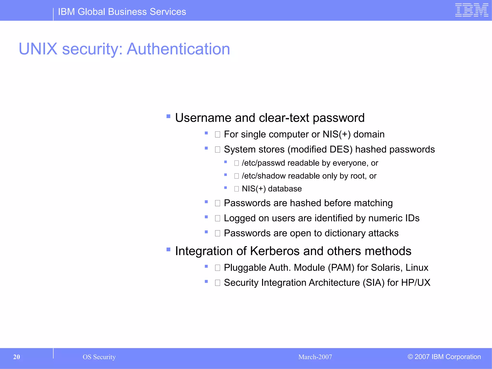 Operating system security (a brief) | PPT