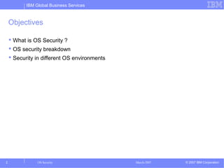 Operating system security (a brief) | PPT