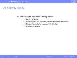 Operating system security (a brief) | PPT