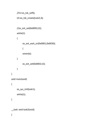 Operating system and embedded systems | PDF