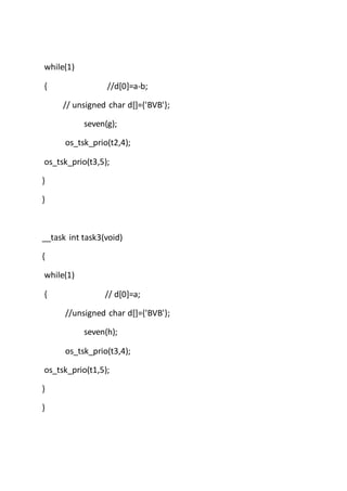 Operating system and embedded systems | PDF