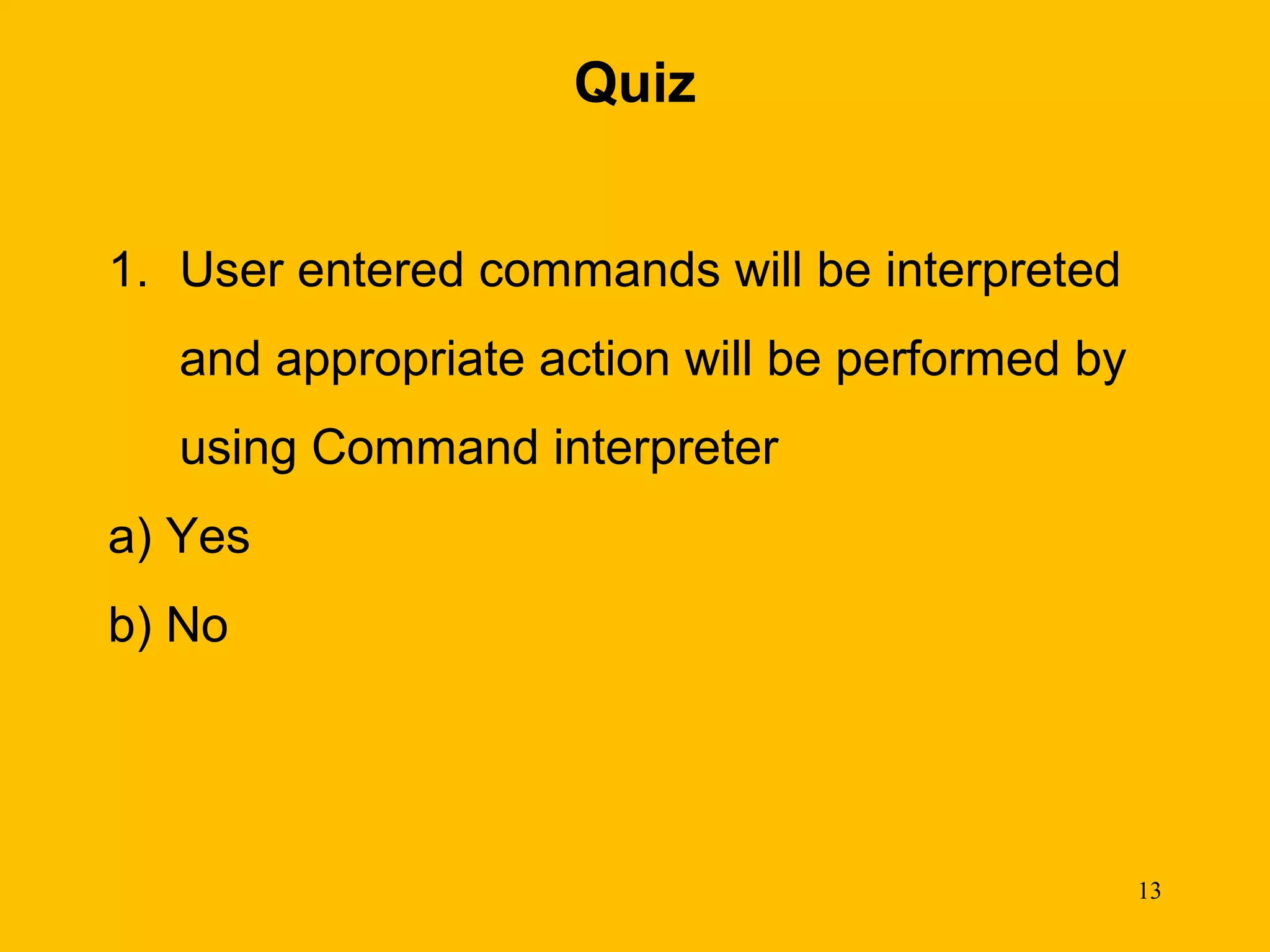 Operating System Services 9 Ppt Operating Systems Computer