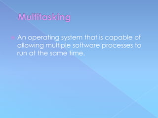 Operating systems final | PPT