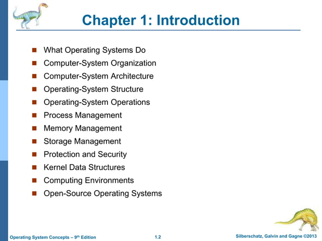 Cs8493 Operating Systems Unit 1 Ppt