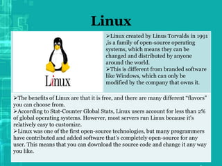 Operating systems & its future | PPTX