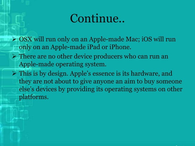 Operating systems & its future | PPTX | Operating Systems | Computer ...