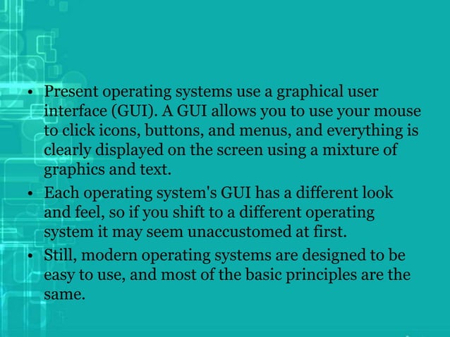Operating systems & its future | PPTX | Operating Systems | Computer ...
