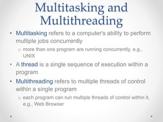 Operating Systems & Applications | PPTX
