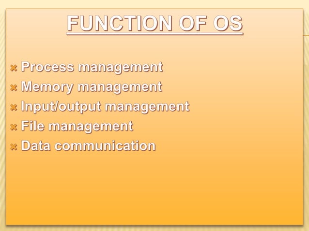 Operating Systems Ppt 1 Pptx In Basic Computer Ppt