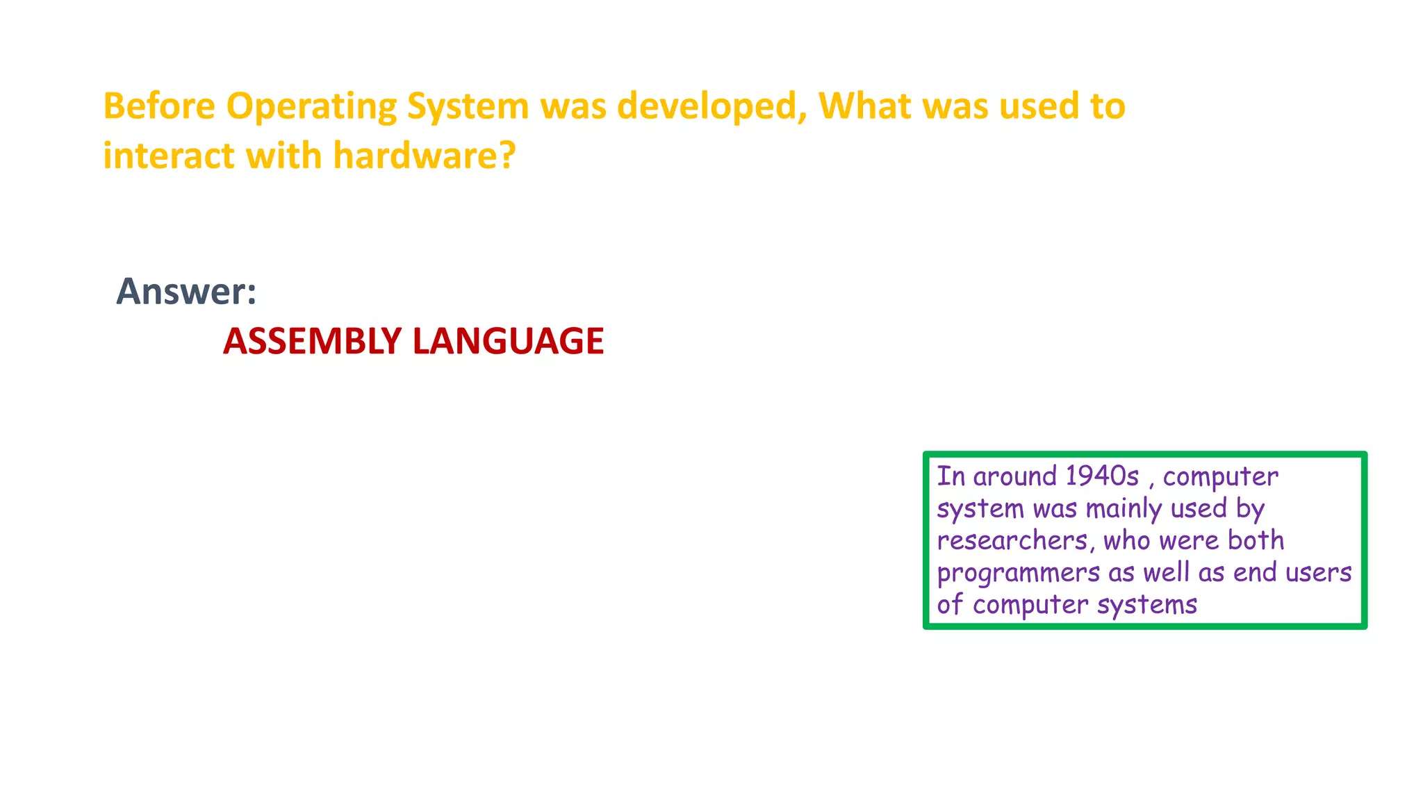 Operating systemsquiz | PPT