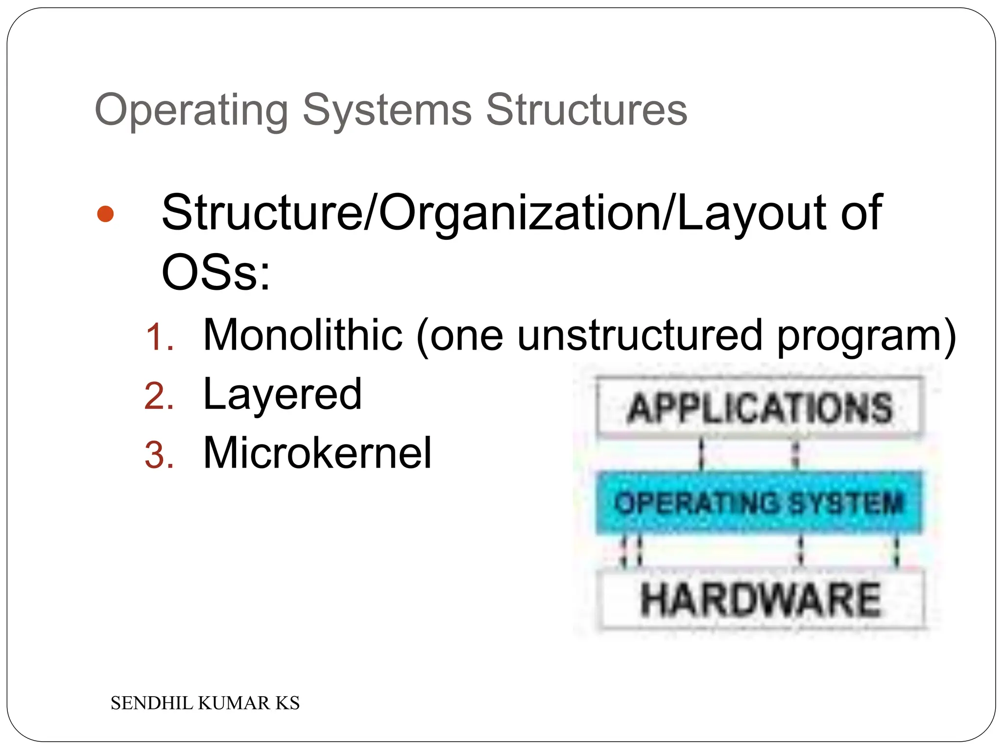 Operating Systems Structuring Methods Pptx