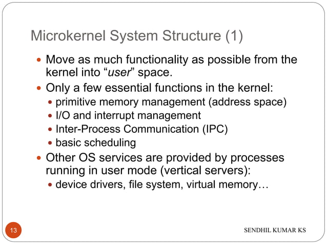 Operating Systems Structuring Methods Pptx