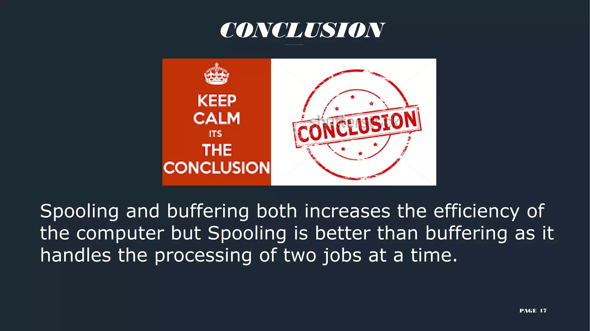 Operating systems types, spooling and buffering | PPT