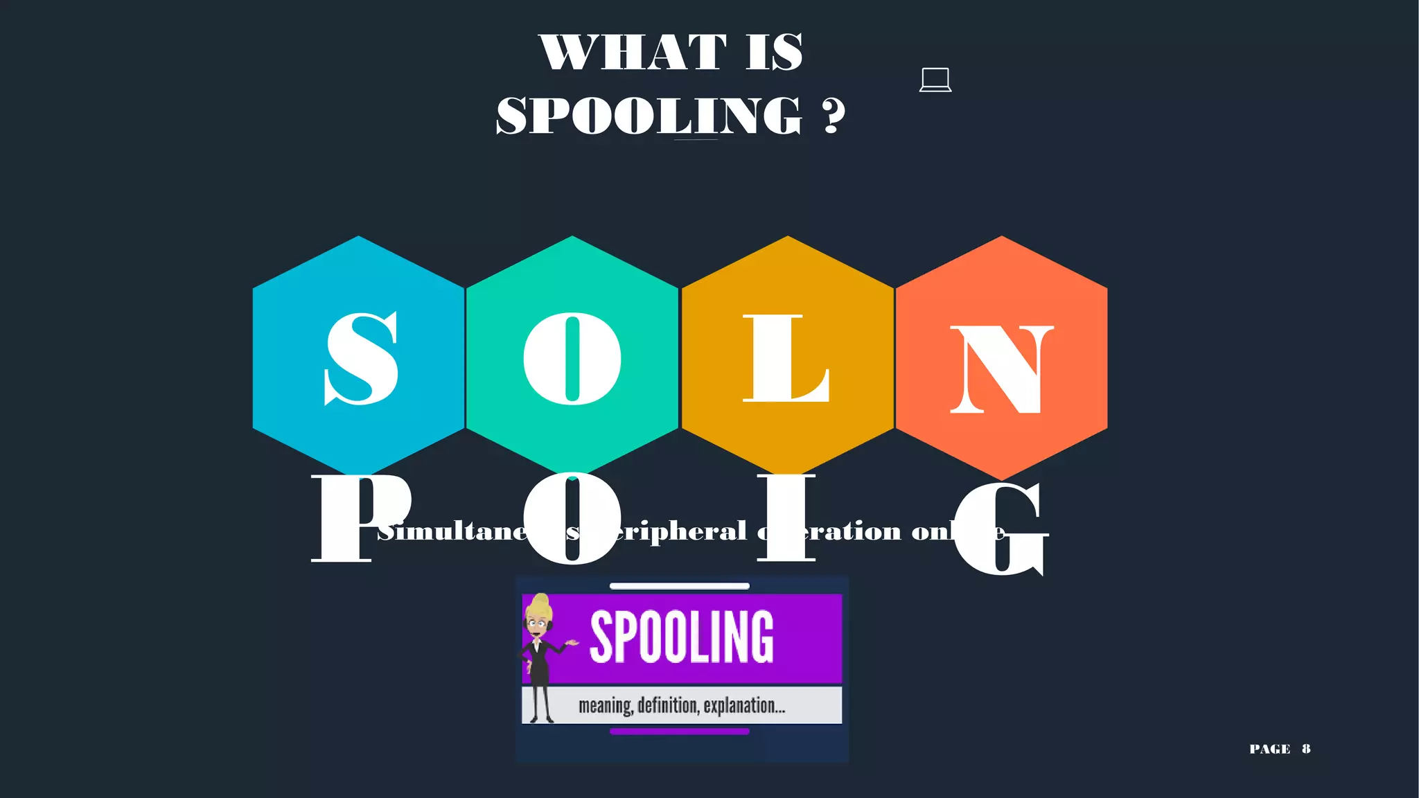 Operating systems types, spooling and buffering | PPT