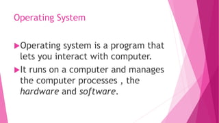 Operating system timeline | PPT