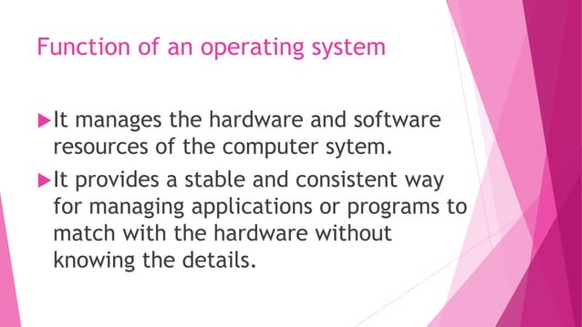 Operating system timeline | PPT