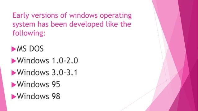 Operating system timeline | PPT
