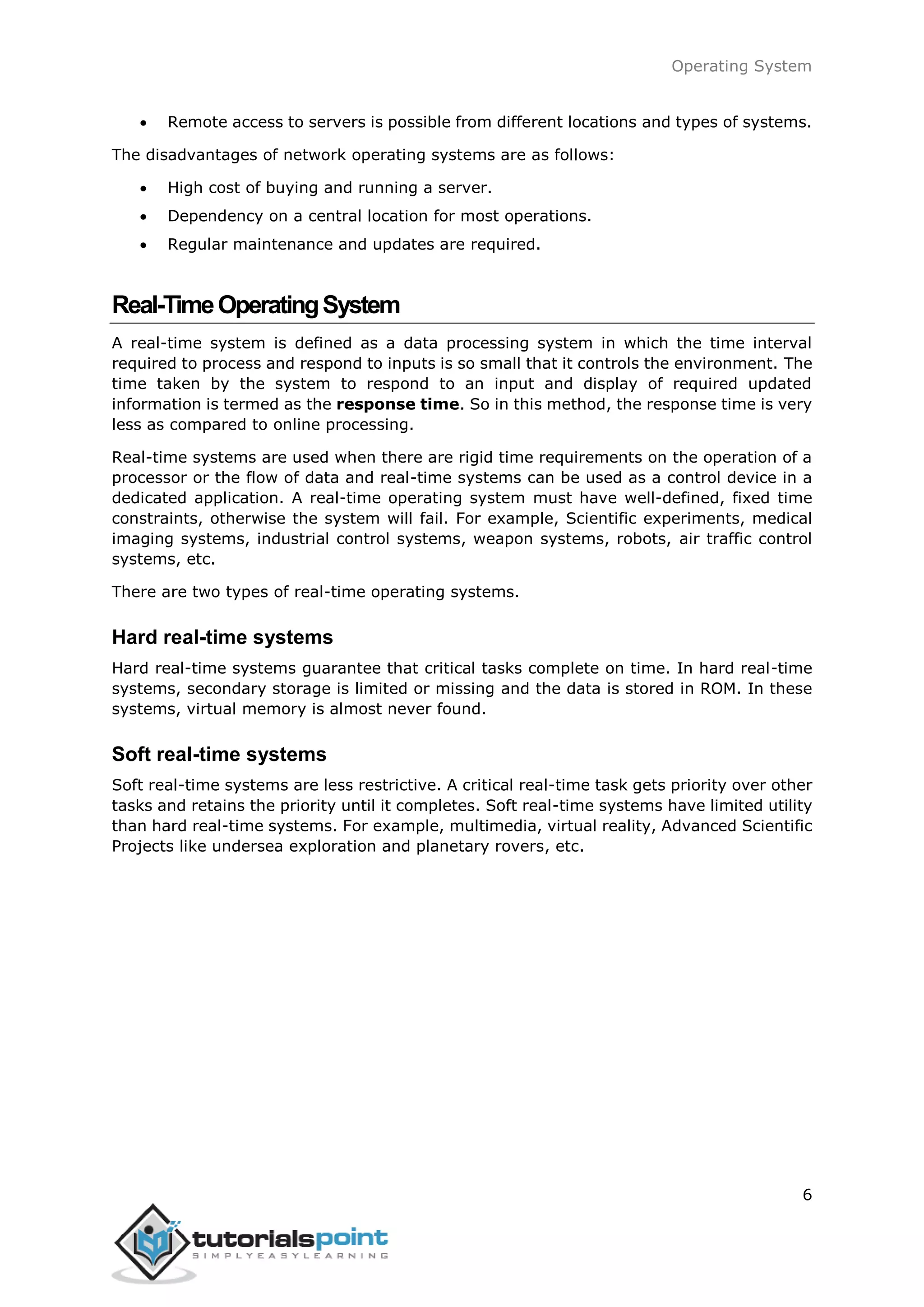 Operating system tutorial | PDF