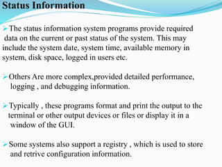 System programs | PPTX