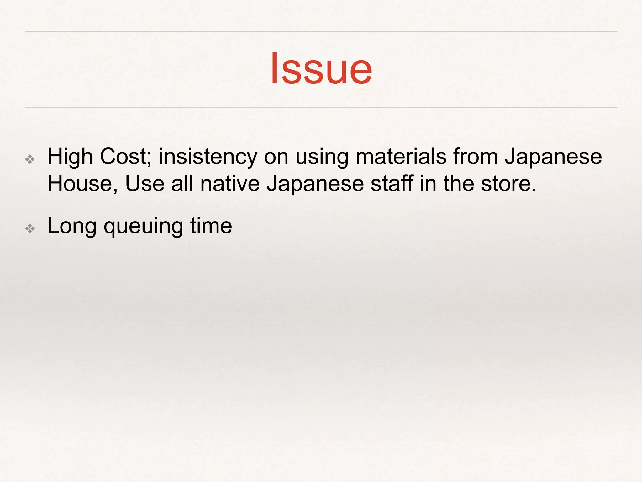 The Case Analysis: Benihana of Tokyo | PPTX