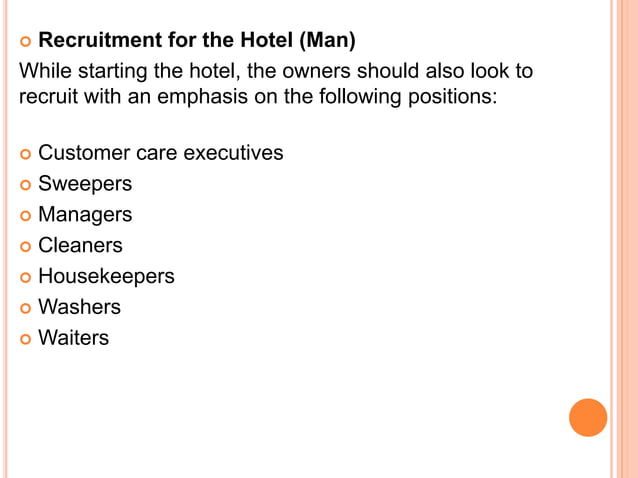 Operation hotel layout | PPT