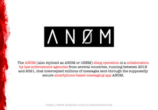 Operation Ironside: The biggest ever cyber sting operation | PPT